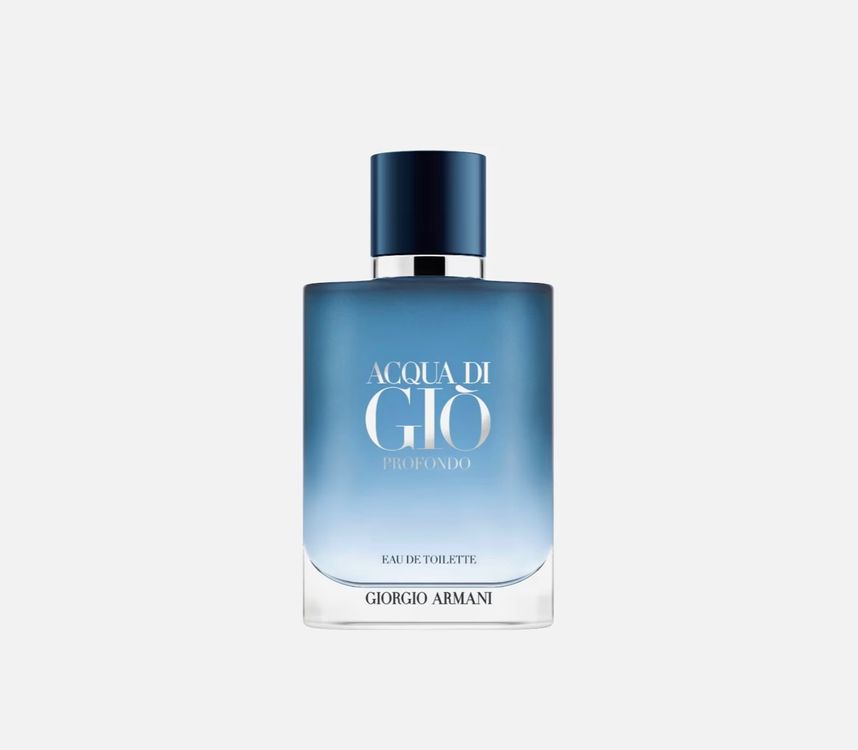 Armani Aqcua di Gio Profondo Eau de Toilette 100ml | NP 146 (Neu ...