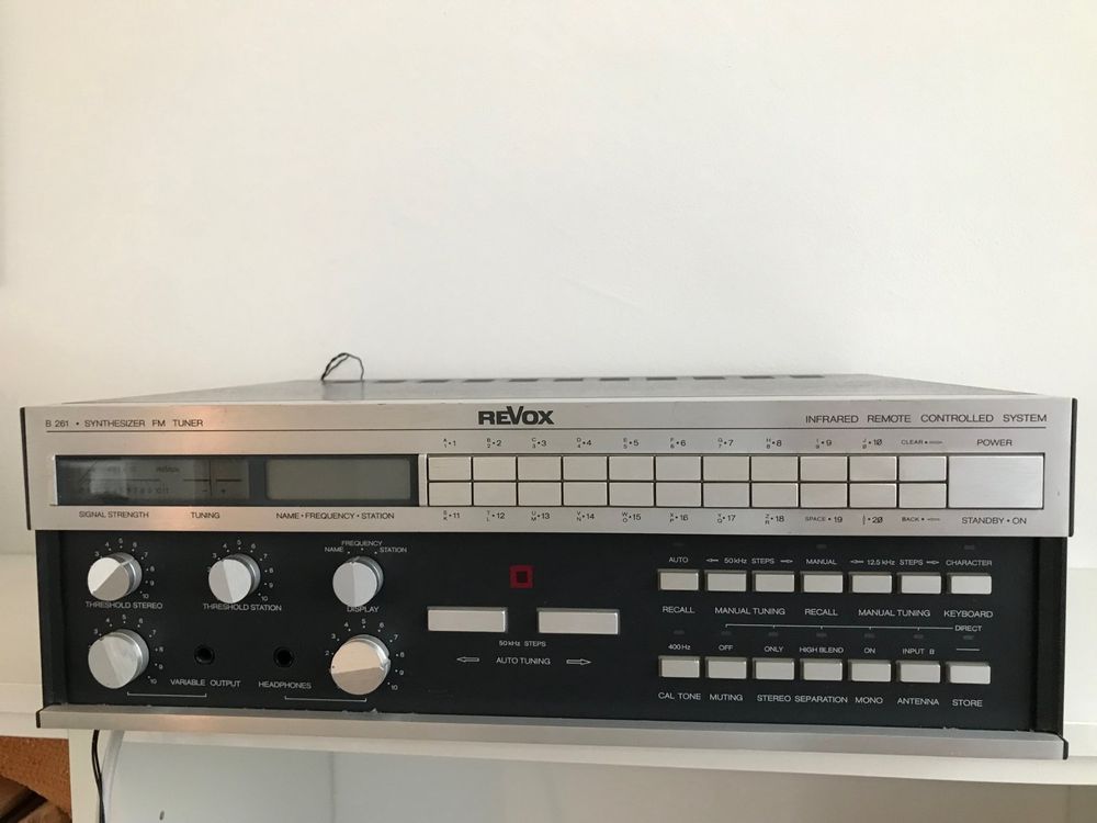 REVOX B261 Tuner (Gebraucht) in Herrliberg für CHF 50 – nur Abholung ...