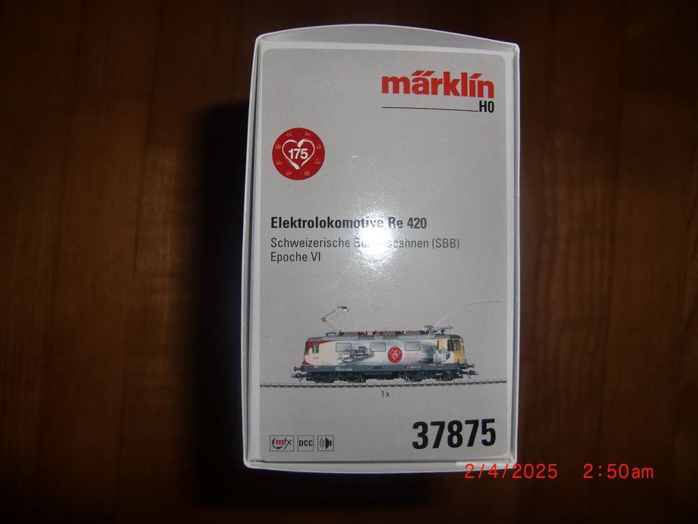 Märklin 37875 Re420 175 Jahre SBB Mfx | Kaufen auf Ricardo
