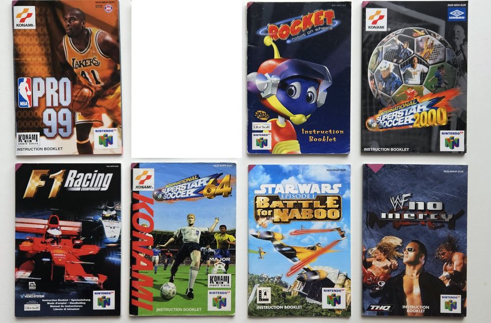 1x Anleitung zur Auswahl / manuel à choix N64 (EUR) (Gebraucht) in Autigny für CHF 2.9 – mit ...