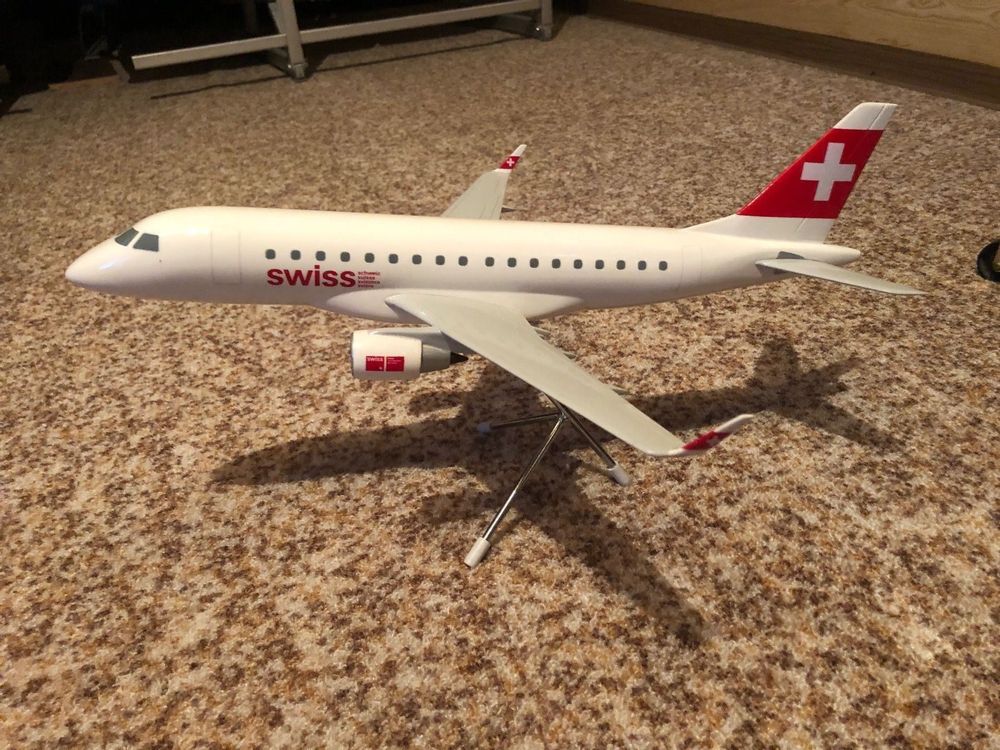 Flugzeugmodell Swiss E175 | Kaufen auf Ricardo