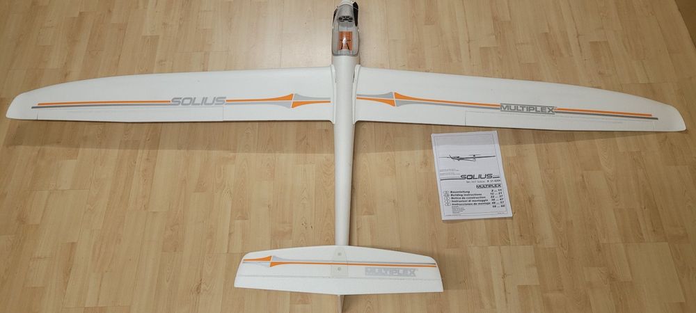 Solius 216 cm komplett (Multiplex) - nicht geflogen (Neu (gemäss ...