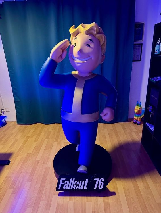 Fallout Vault Boy Lifesize Statue Original Muckle Mannequins (Neu ...