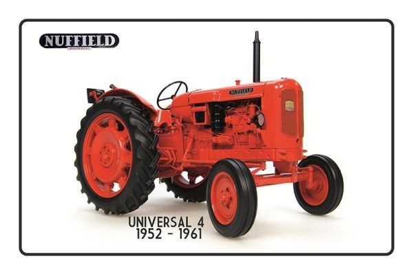 Blechschild-NUFFIELD TRAKTOR UNIVERSAL 4 - 1952-1961 (Neu und originalverpackt) in Rupperswil ...