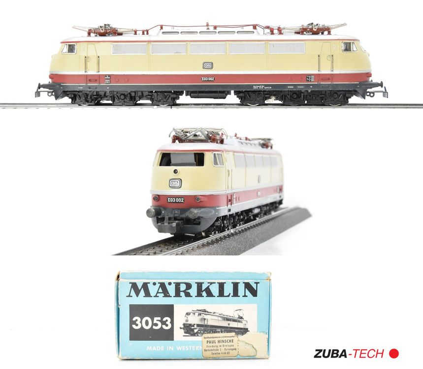 Märklin 3053 E-Lok E03 DB H0 WS mit OVP (Gebraucht) in St. Gallen für ...
