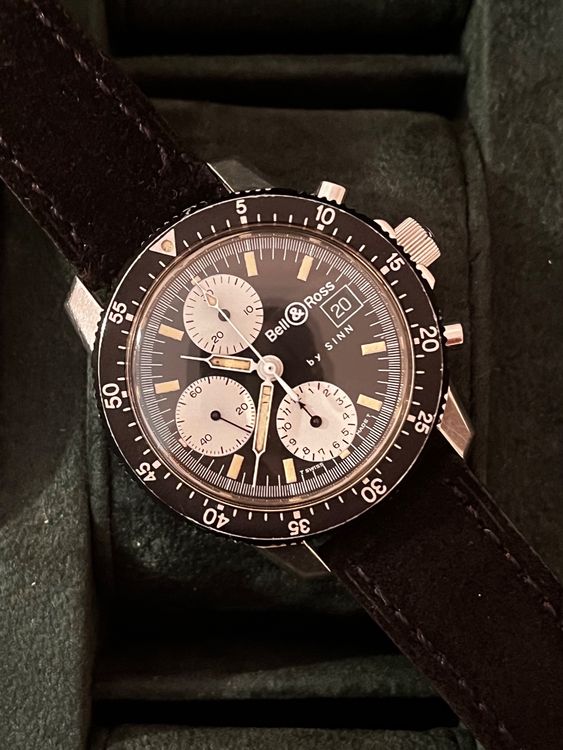 Bell & Ross by Sinn Military Reverse Panda Chronograph (Gebraucht) in ...