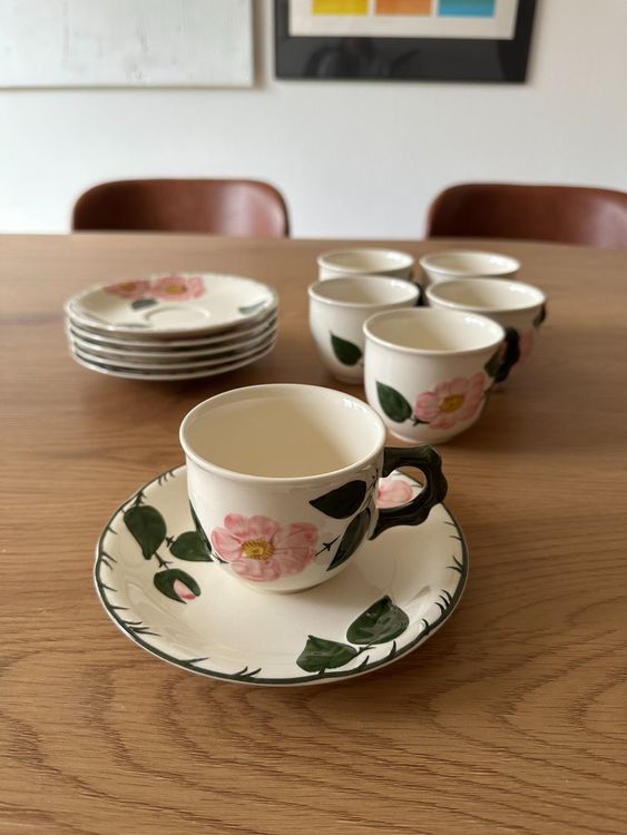 Handpainted Villeroy & Boch Wild Rose set, 6 person (Gebraucht) in Bern ...
