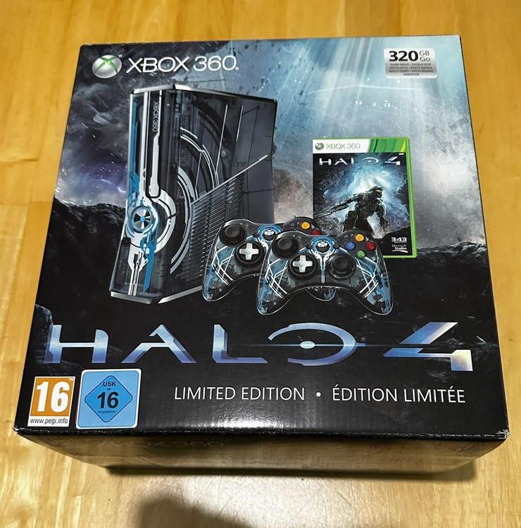 Xbox 360 Halo 4 Limited Edition Konsole mit Zubehör & Spiel | Kaufen ...