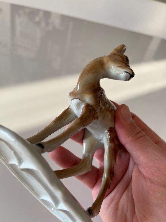 Wagner & Apel Porzellan WA Figur Rehkitz Bambi Weihnachten (Gebraucht) in Zürich für CHF 70 ...
