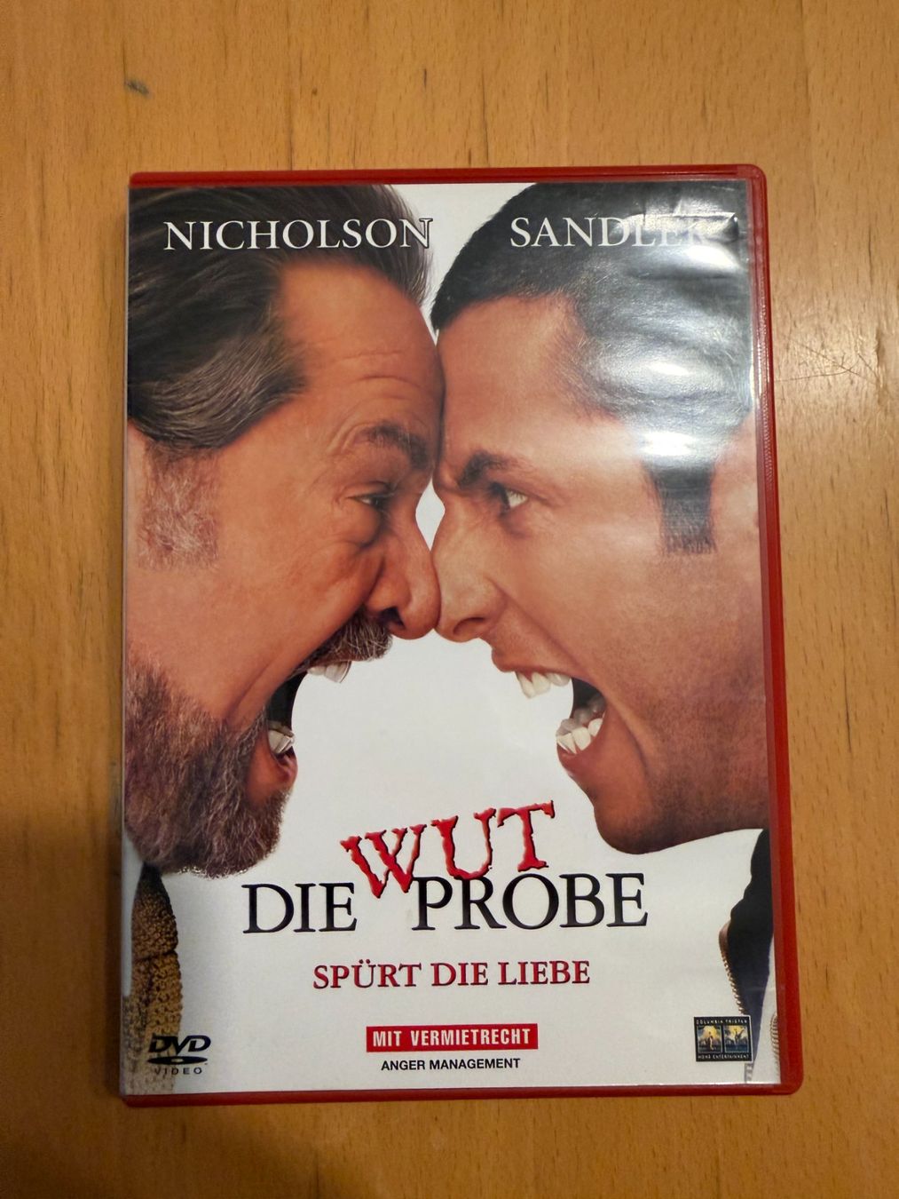 DVD Komödie: Die Wutprobe (Anger Management) (Gebraucht) in Riehen für ...