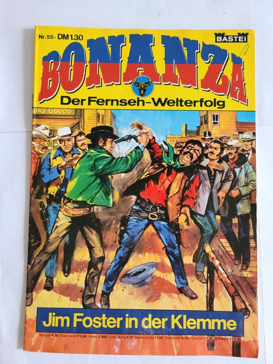 BONANZA Nr.55 (mit Poster) (Gebraucht) in Schöftland für CHF 2 – mit Lieferung auf Ricardo kaufen