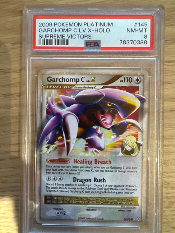 Garchomp Lv. X Platinum Supreme Victors PSA 8 (Gebraucht) in Röschenz ...