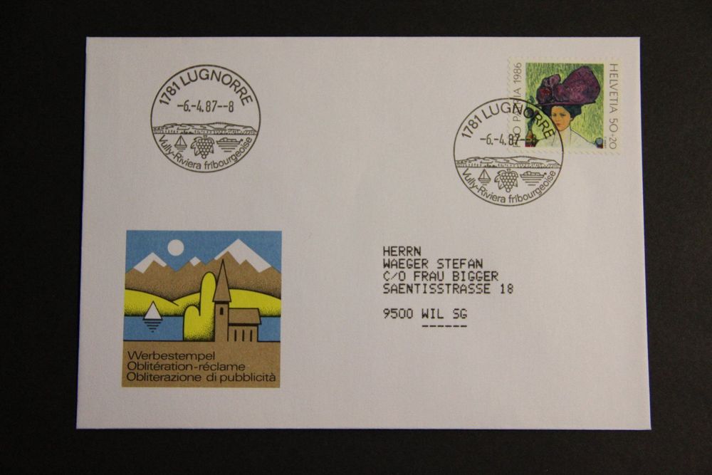 Schweiz 1987 - 1781 Lugnorre (Neu (gemäss Beschreibung)) in Jona für CHF 0.5 – mit Lieferung auf ...