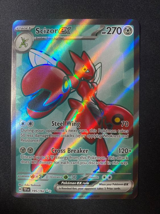 Scizor ex 195 - Scherox ex - UR - Temporal Forces - EN (Neu (gemäss ...