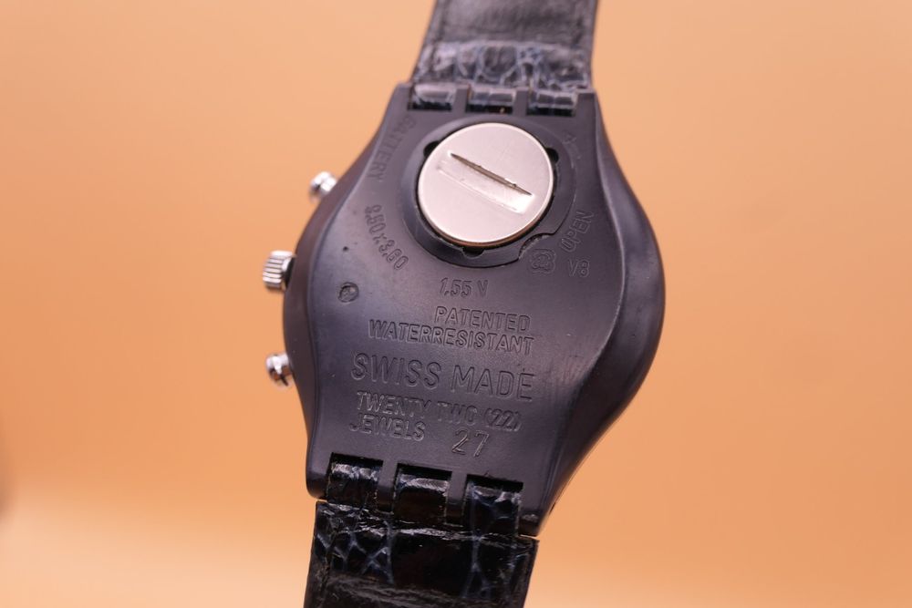 Swatch Chrono "Silver Star“ SCN102, neue Batterie (Gebraucht) in Thun ...