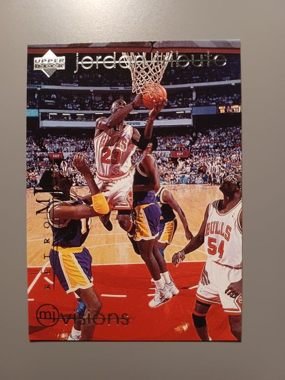 NBA Michael Jordan "MJ Visions" Lay Up Card (Neu (gemäss Beschreibung ...