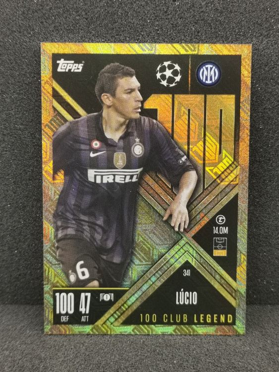 Match attax 2024 /25 Extra Lúcio 100 club (Gebraucht) in Einsiedeln für ...