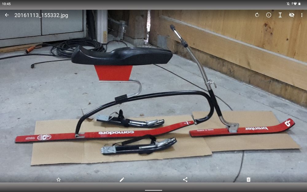 Brenter Skivelo Snowbike Oldtimer Qualität aus Österreich (Gebraucht ...