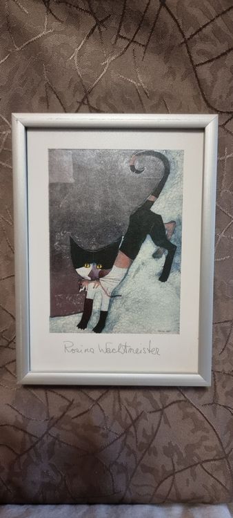 Rosina Wachtmeister Bild Katze | Kaufen auf Ricardo