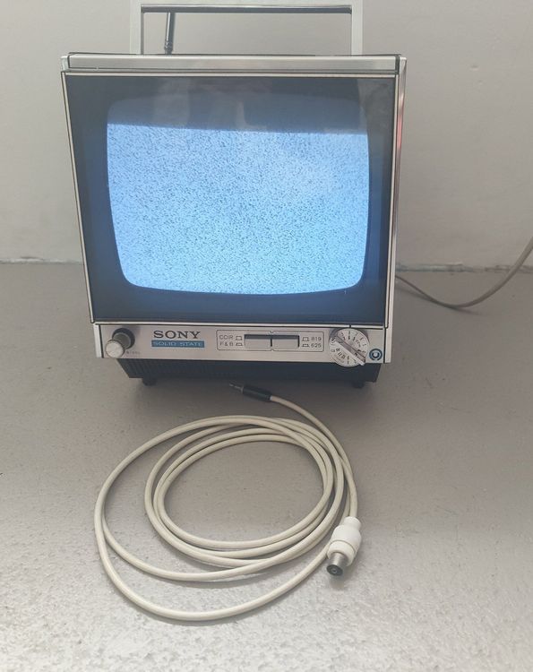 Vintage Sony TV Solid State Portable 70s | Kaufen auf Ricardo