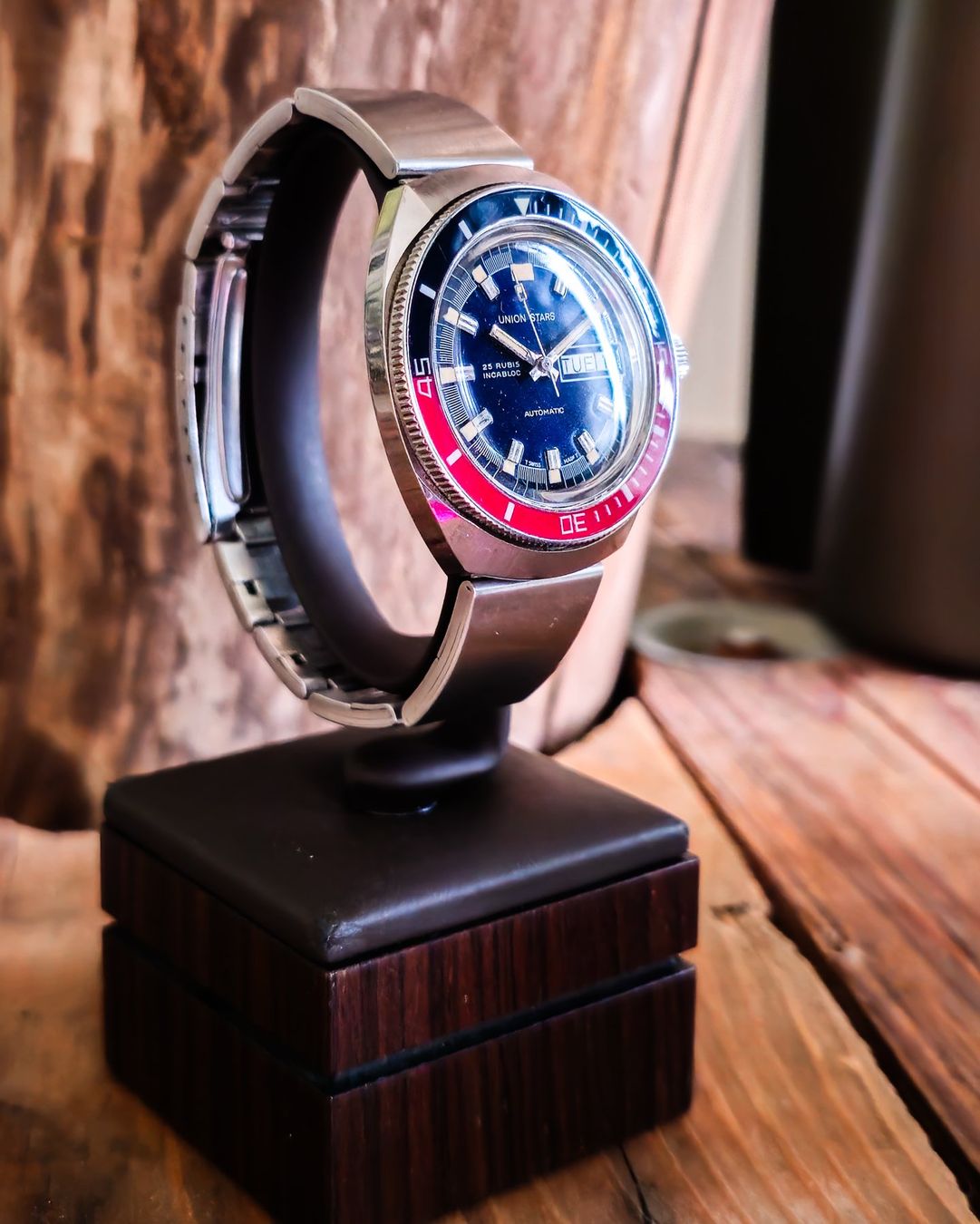 Union Stars Automatikuhr aus den 70er Jahren – 20 ATM (Gebraucht) in ...