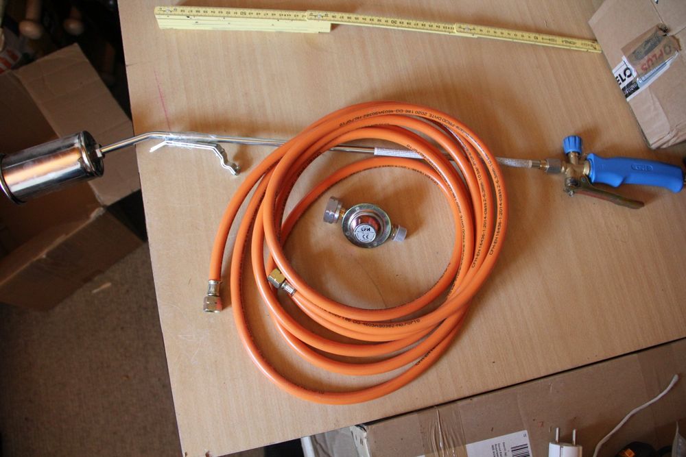 Gasbrenner-Stab Set (Neu) (Unkrautvernichter) (Gebraucht) in ...