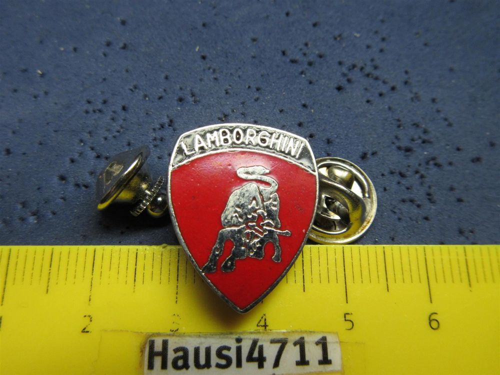 LAMBORGHINI STIER AUTO LOGO SCHMUCK-PIN (Neu (gemäss Beschreibung)) in ...