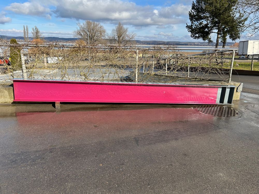 Stahlträger pink, 4.45 Meter lang, Top Zustand! (Gebraucht) in ...
