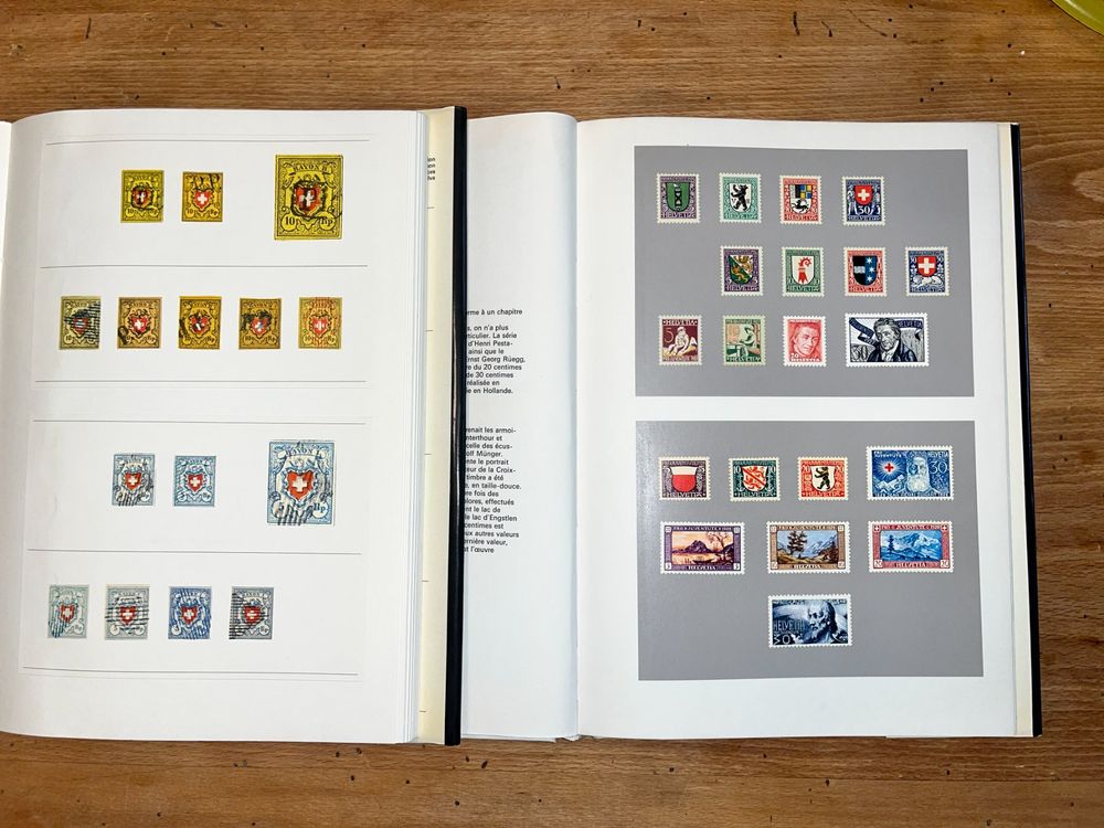 2 schöne Briefmarken-Bücher über die Schweizer Philatelie (Gebraucht ...