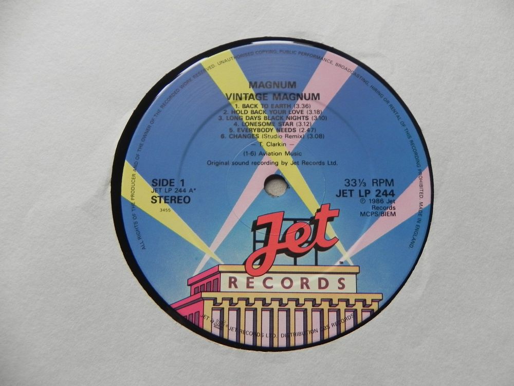 LP engl. Hardrock Rock Band Magnum 1986 Vintage Magnum | Kaufen auf Ricardo