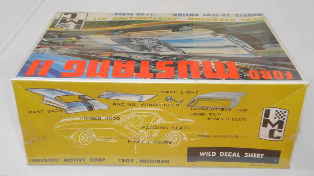 IMC FORD MUSTANG II CUSTOMIZING KIT 1:25 (Neu und originalverpackt) in ...