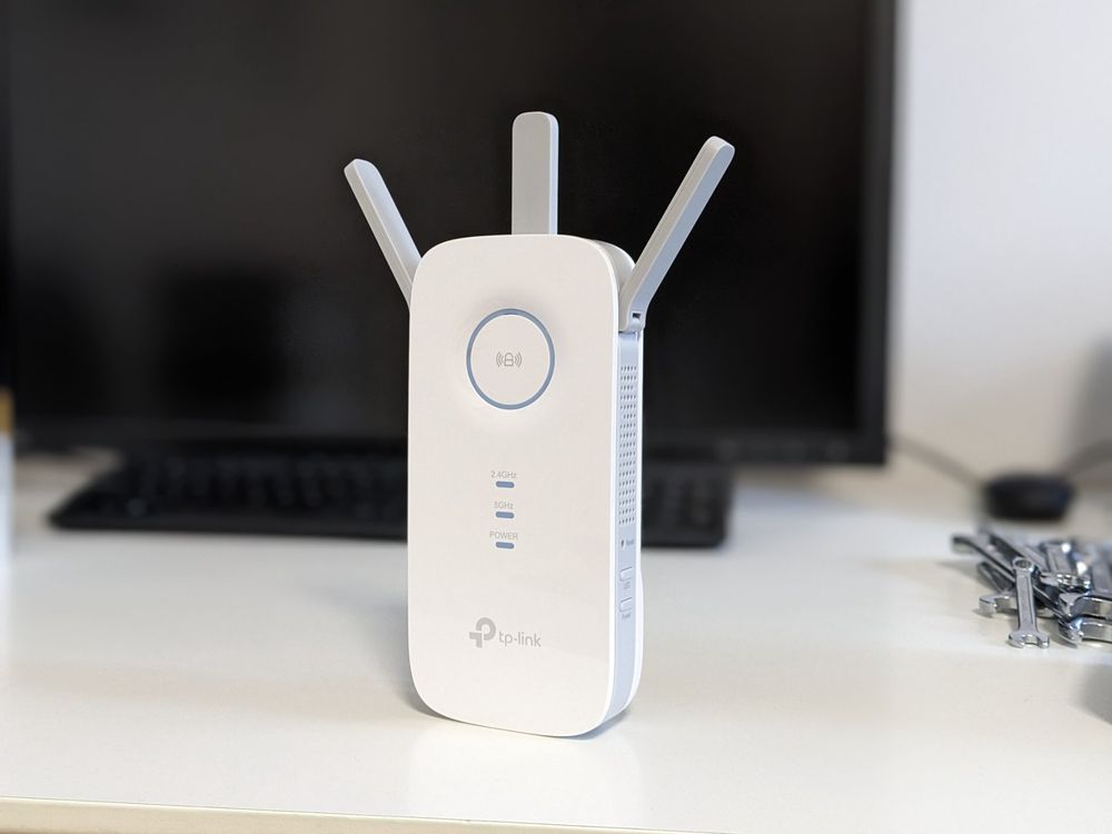 TP-Link Wi-Fi Range Extender RE450 | WLAN Repeater & RJ45 (Gebraucht ...