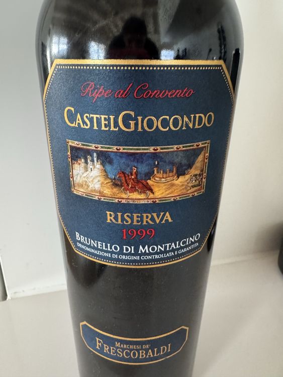 Castelgiocondo Riserva 1999 (Neu und originalverpackt) in Wilderswil ...