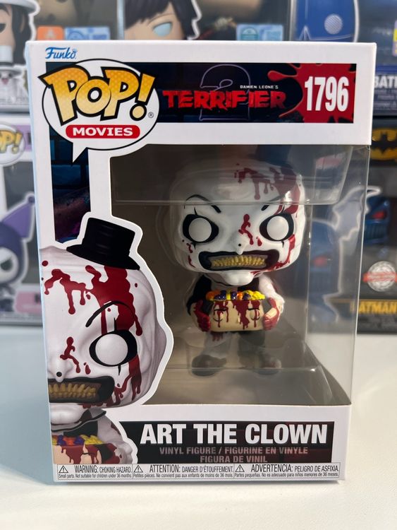 Funko POP! Movies Terrifier - Art The Clown with Candy Head (Neu und ...