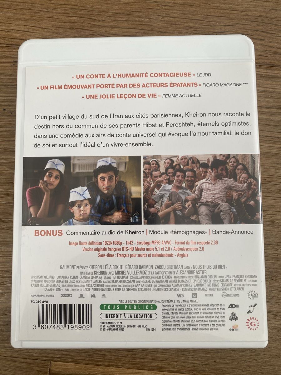 Nous trois ou rien - Blu-ray (Gebraucht) in Rüschlikon für CHF 3.6 ...