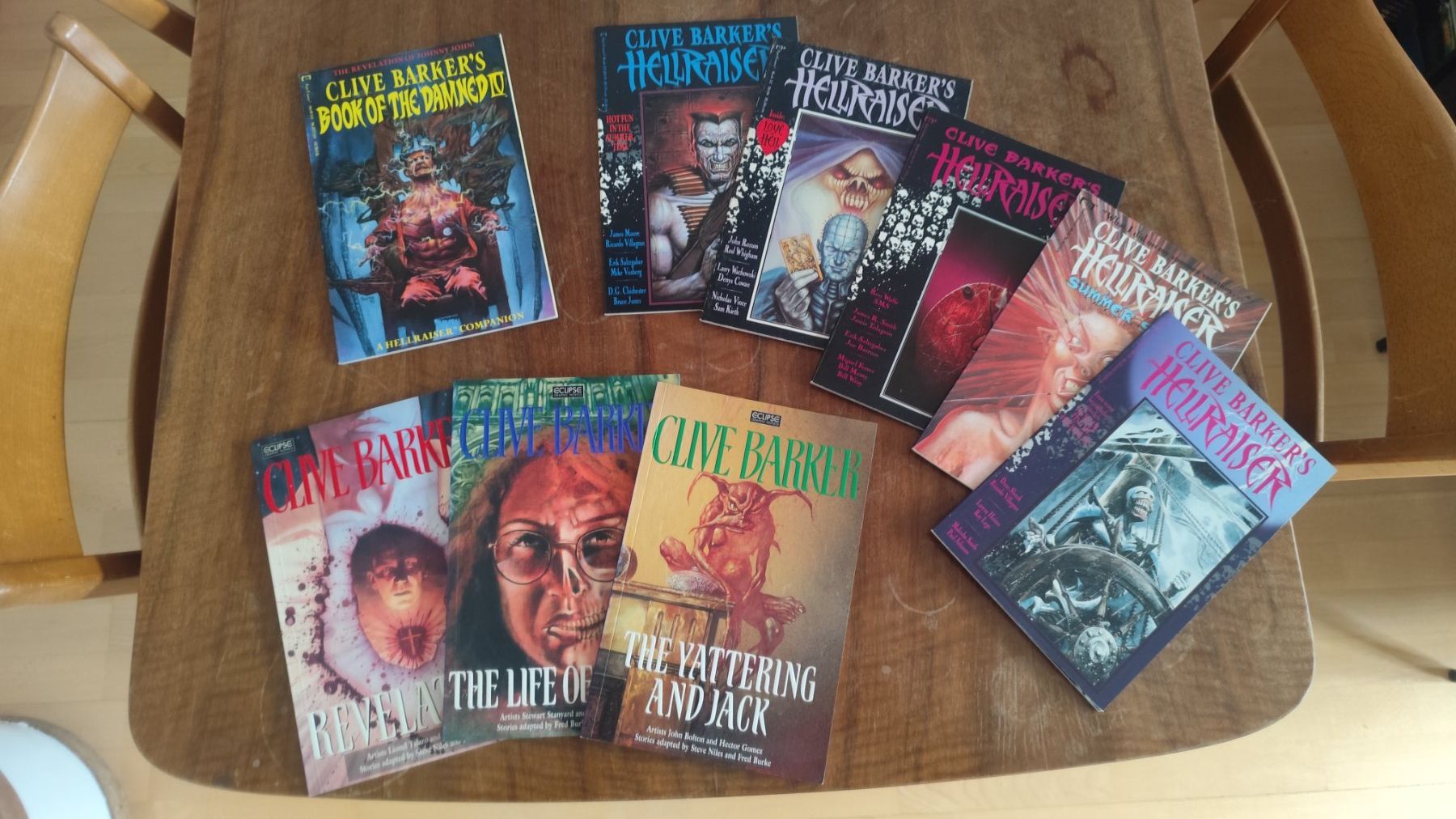 Clive Barker’s Hellraiser Comic Collection - 9 Bände - TPB (Gebraucht ...