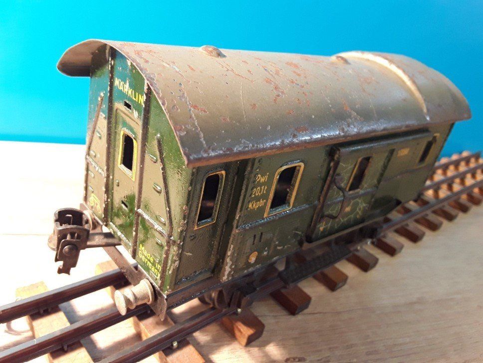 Märklin 17280 __ Postwagen _ Güterwagen _ Modellbahn Spur 0 (Gebraucht ...