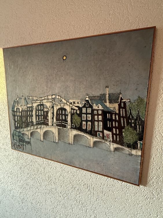 Marco Richterich grosses Gemälde Nr 2 Schweizer Kunst (Gebraucht) in Nidau für CHF 1 – nur ...