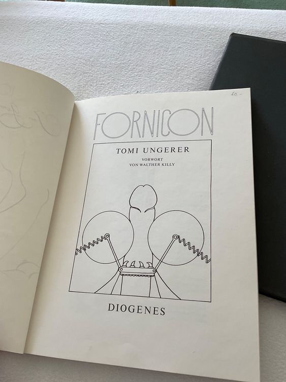 TOMI UNGERER Fornicon signiert mit Original Zusatzskizze | Acheter sur ...