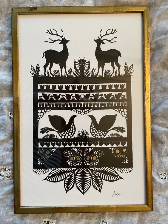 Scherenschnitt von Anita Buri (Neu (gemäss Beschreibung)) in Konolfingen für CHF 87 – mit ...