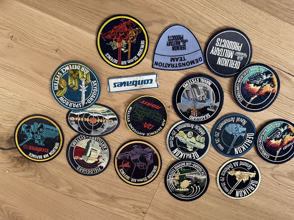 17 Patch oerlikon contraves (Gebraucht) in Oberiberg für CHF 130 – mit ...