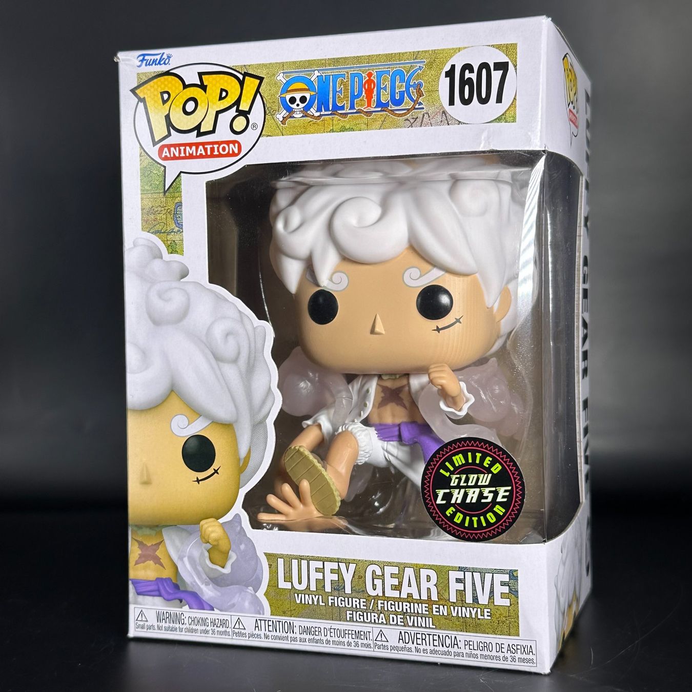 Funko Pop! One Piece Luffy Gear Five 1607 Glow Chase (Gebraucht) in ...