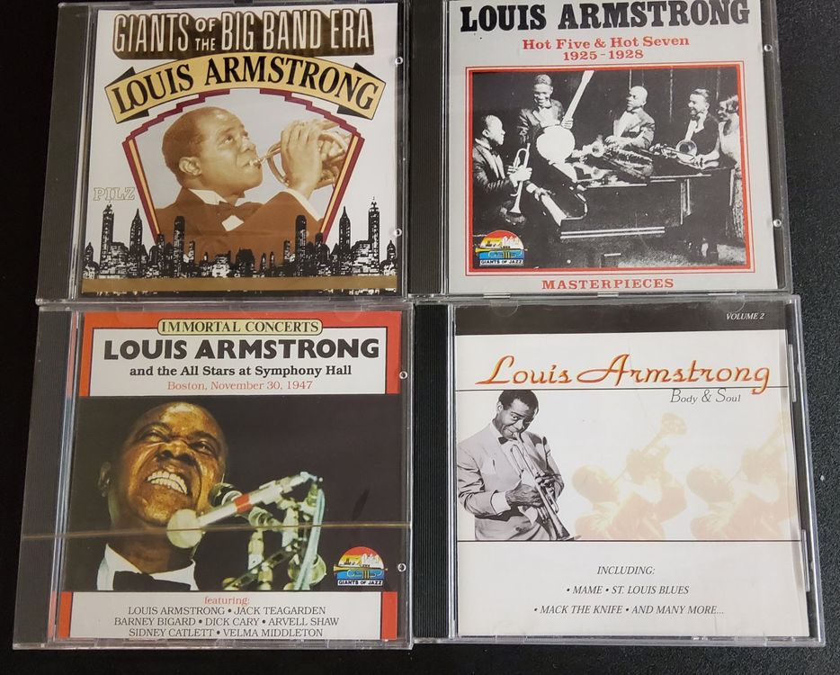 Louis Armstrong 4 CDs | Kaufen auf Ricardo