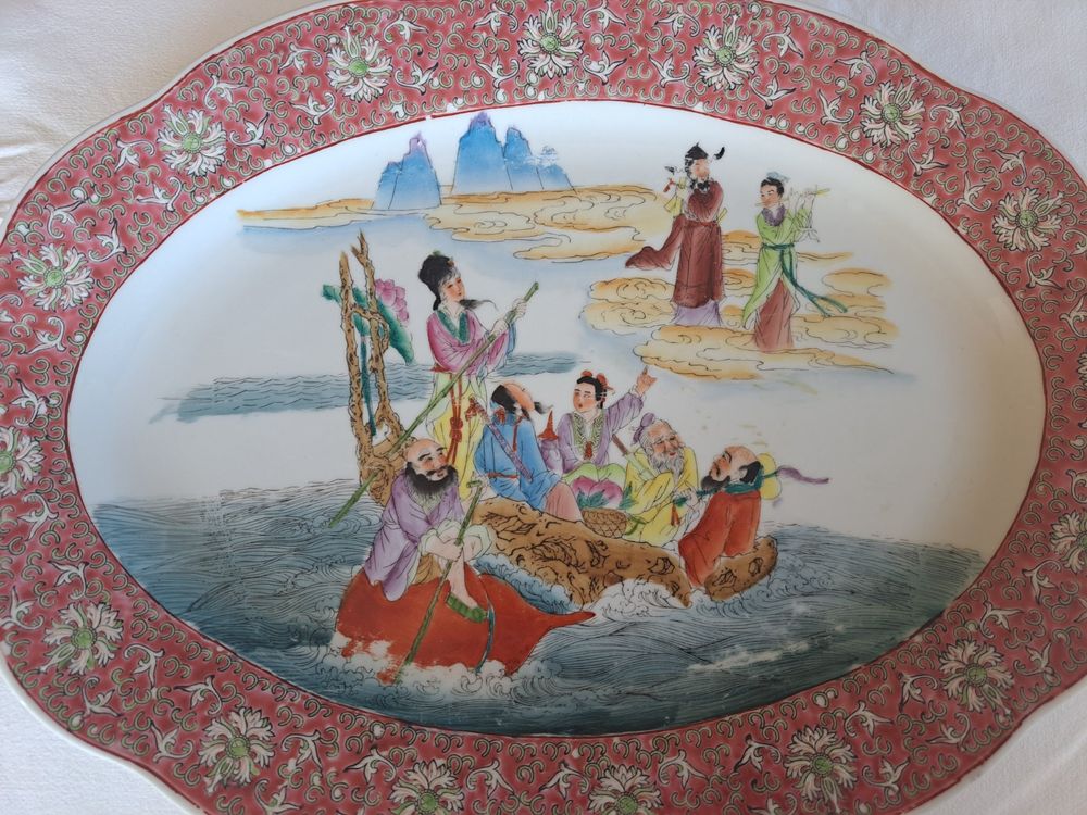 Chinesischer Porzellanteller (Gebraucht) in Rehetobel für CHF 20 – mit Lieferung auf Ricardo kaufen