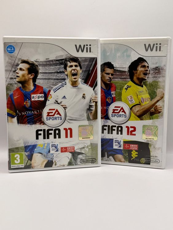 Fifa 11 & Fifa 12 - Nintendo Wii - CIB (Gebraucht) in Dietikon für CHF ...