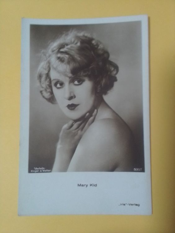 Photokarte Film Actress Schauspielerin Mary Kid (Gebraucht) in Küttigen ...