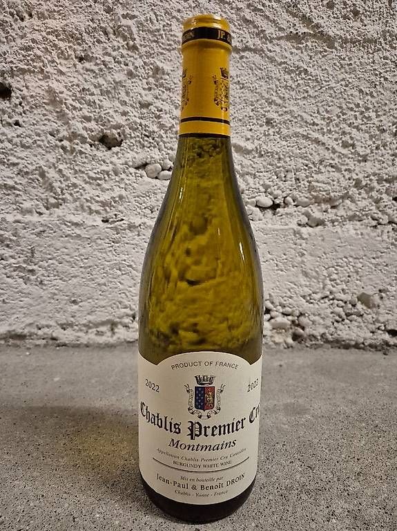 Jean-Paul & Benoit Droin Chablis Premier Cru Montmains 2022 (Gebraucht ...