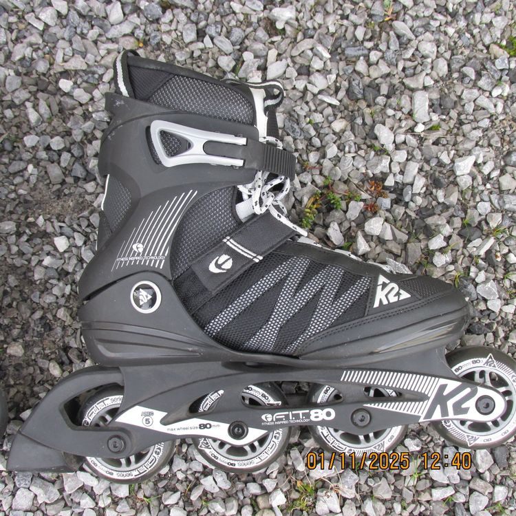 K2 F.I.T. 80 Inline Skates, Grösse 40.5, Top Zustand! (Gebraucht) in ...