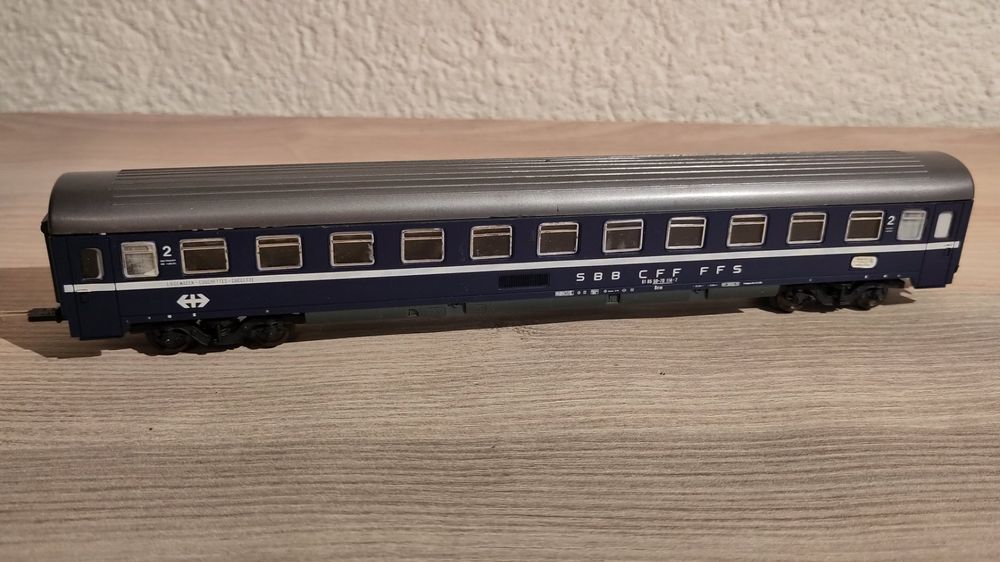 H0 Lima Schlafwagen der SBB (Gebraucht) in Gränichen für CHF 9.9 – mit Lieferung auf Ricardo kaufen