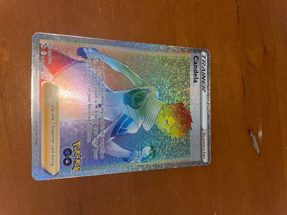 Candela rainbow trainer Pokemon GO 083/078 2022 English | Kaufen auf ...